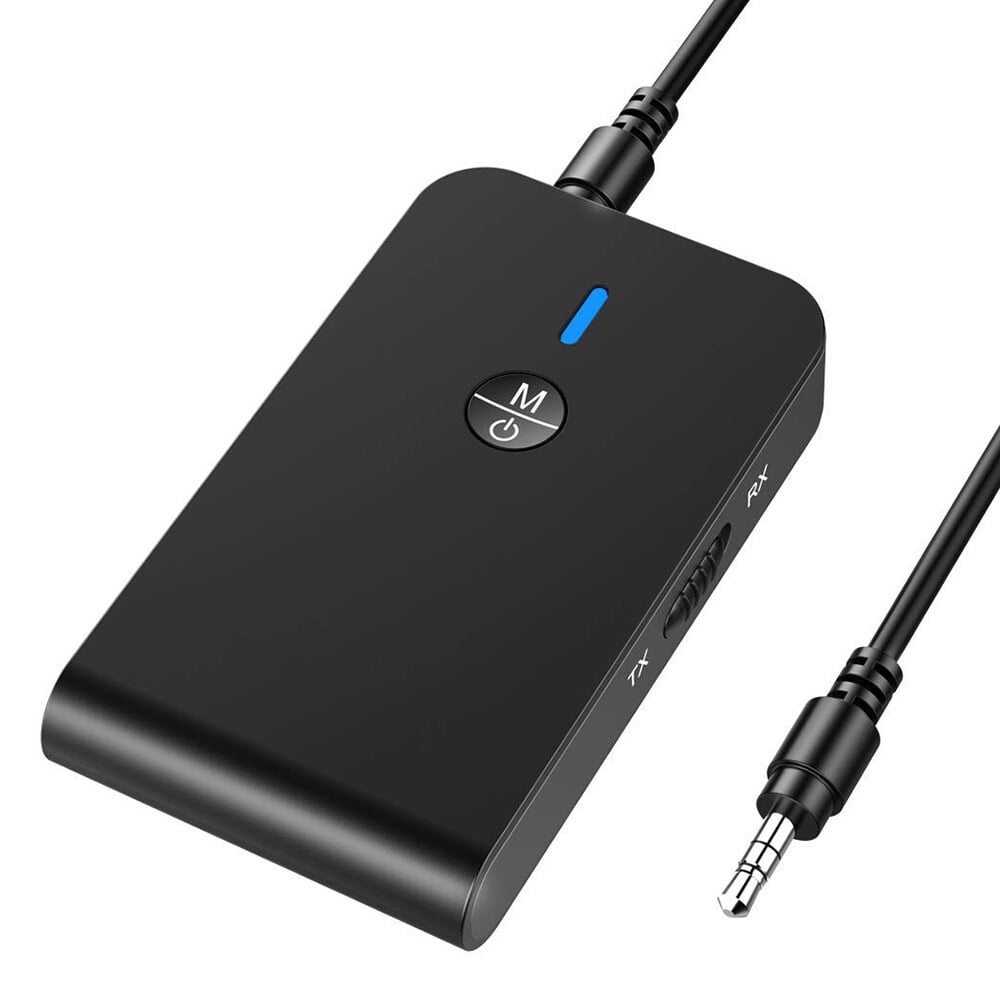 BT 5.0 Transmitter and Receiver 2 in 1 Wireless BT Audio Adapter with ...