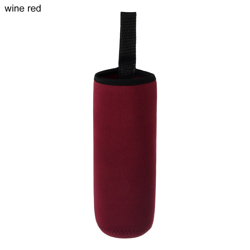 BT 5PCS 500ml Portable Neoprene Vacuum Cup Sleeve Water Bottle Cover ...