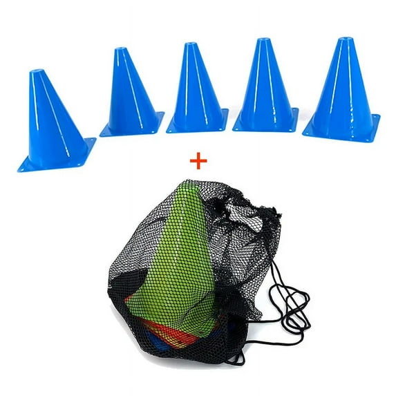 BT 5pcs18CM Sign Bucket 6Inch Barrier Football Road Flat Training Cone ...