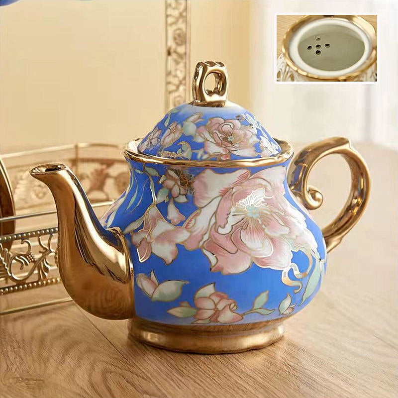 BT 900ML European British Teapot Porcelain High-Capacity Tea Pot With ...