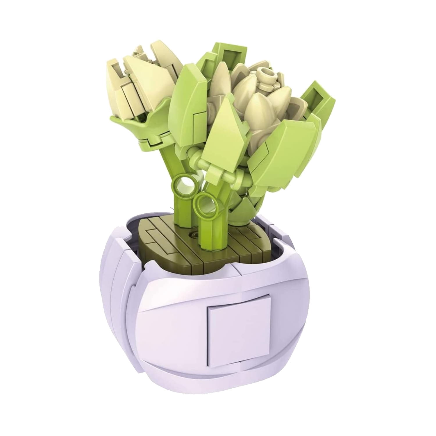 Bonsai Building Set with Flowers, Home D茅cor Accessory for Adults ...
