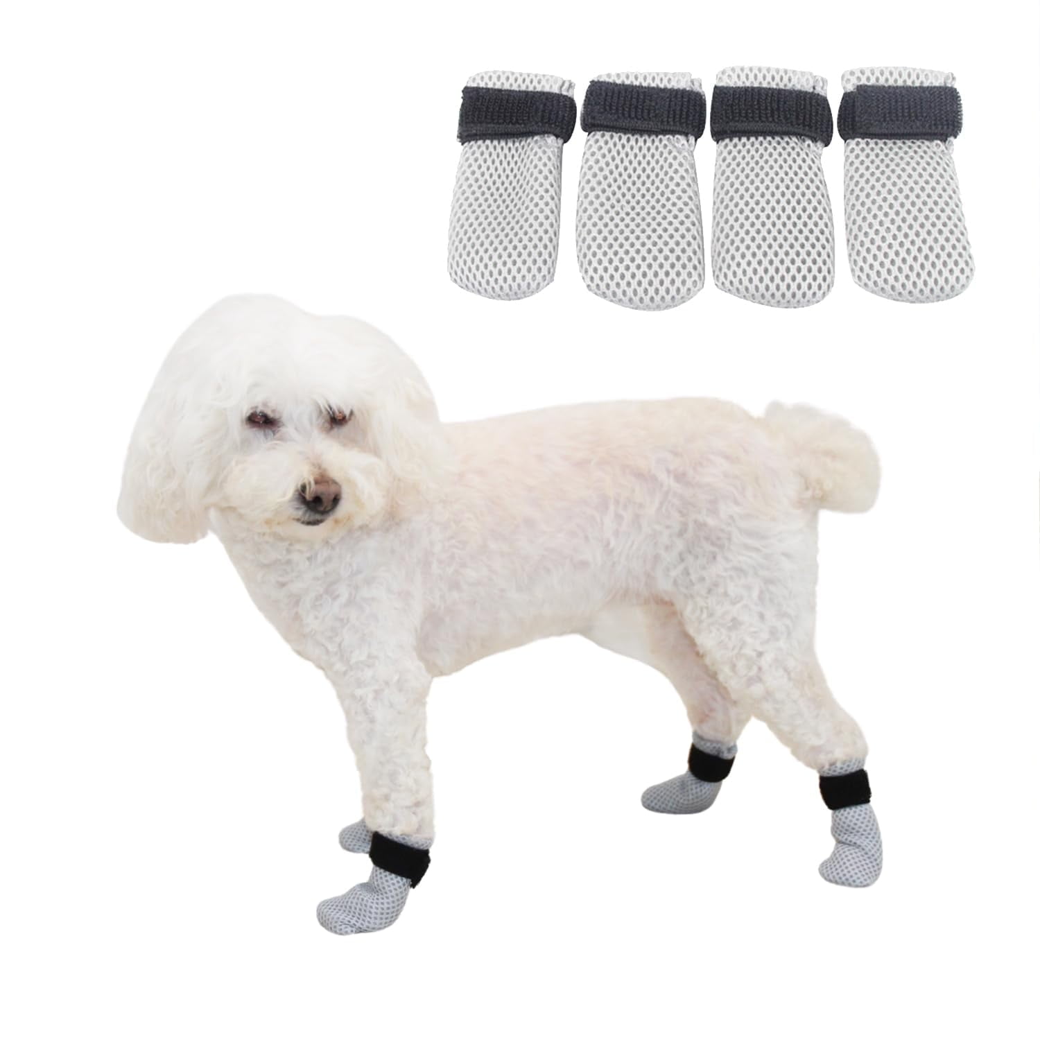 Cat Anti-Scratch Shoes, Pet Scratch Deterrent Boots for Cats Small Dogs ...