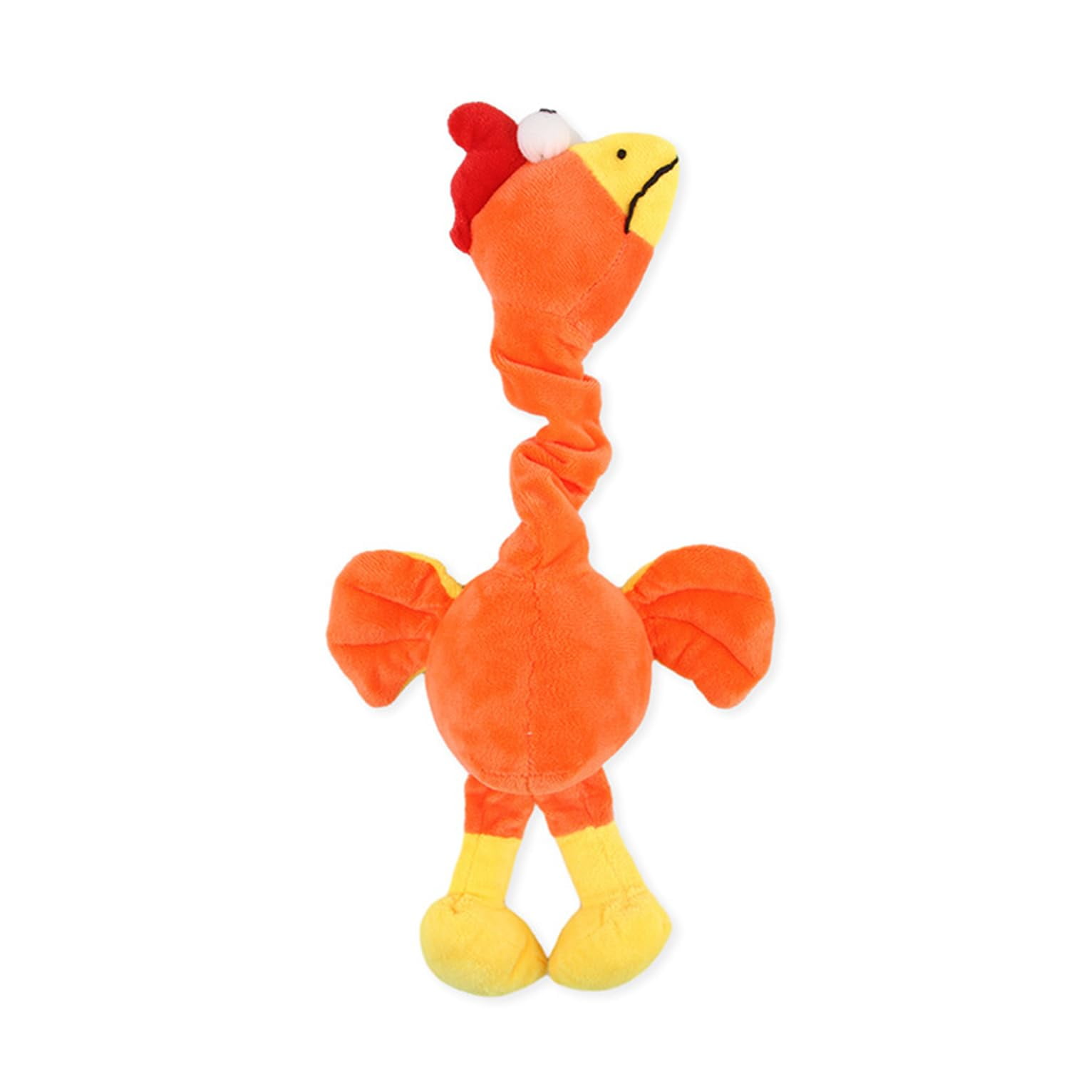 Dog Squeak Toy, Chicken Duck Shape Dog Chew Toy, Crinkle Dog Toy with ...