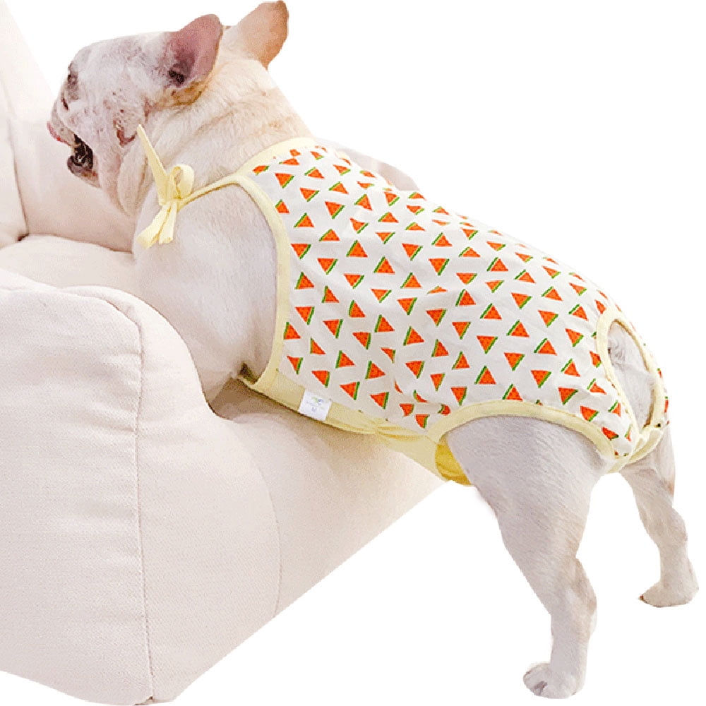 Dog Vest, Female Dog Diaper, Warm Breathable Velvet Chest and Belly ...