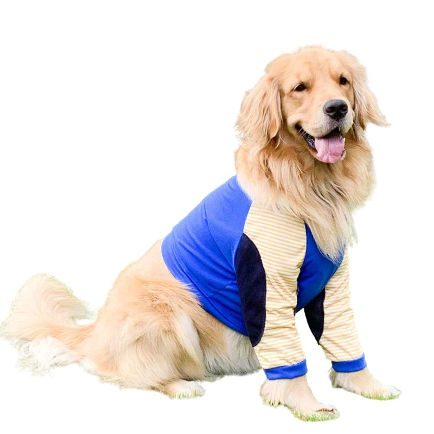 Large Dog Elbow Protector Shirt, Dog Leg Recovery Suit for Prevent ...