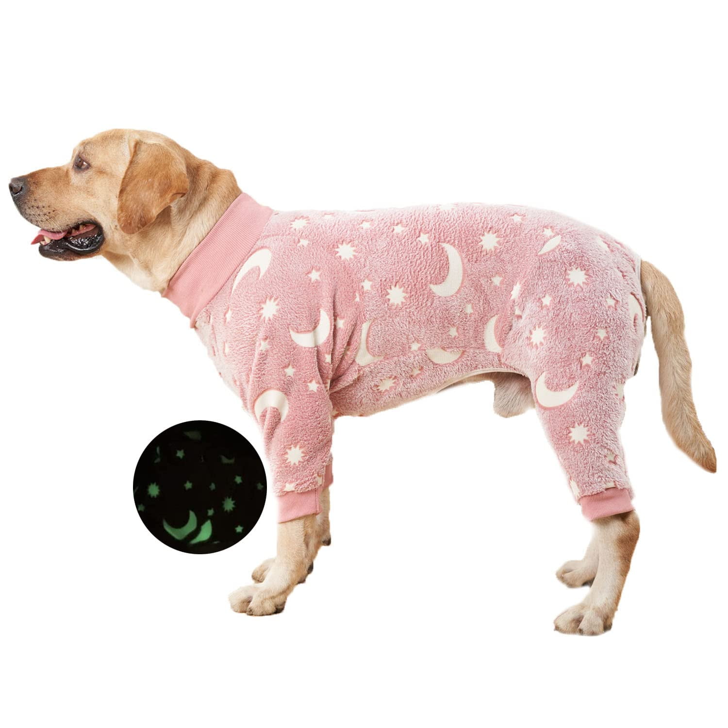 Large Dog Warm Jumpsuit, Winter Dog Pajamas, Dog Cold Weather Coat ...