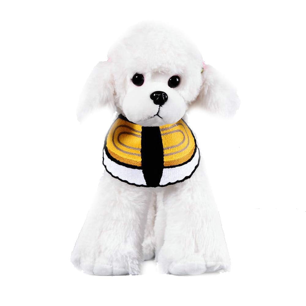 BT Bear Pet Bibs, Lovely Dog Adjustable Bib Bandana Cotton Saliva Towel ...