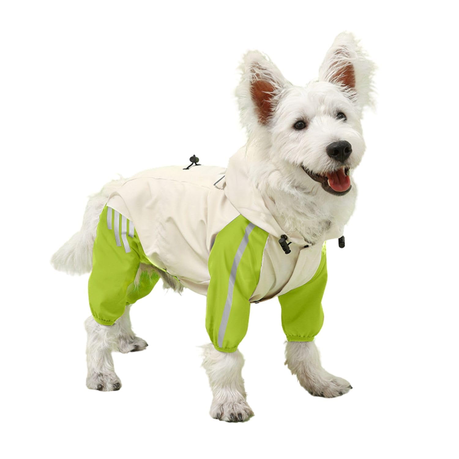 Small Dog Raincoat, Waterproof Dog Rain Jacket with Hood, Lightweight ...