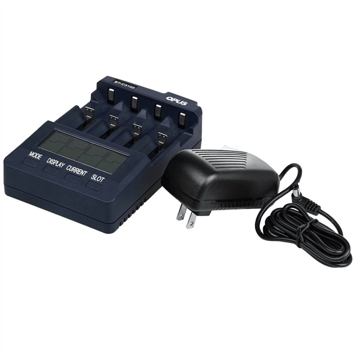 BT-C3100 4 Slots Smart Universal Battery Charger Adapter for ...