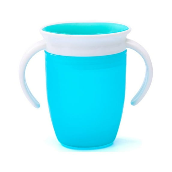 BT Can Be Rotated Learning Drinking Cup with Double Handle Flip Lid ...