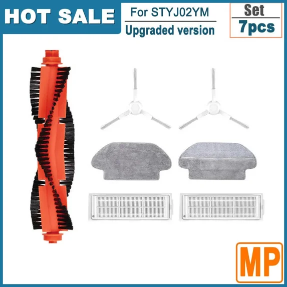 BT S10 S12 B106GL / Mop 2S XMSTJQR2S Replacement Main Side Brush Filter ...