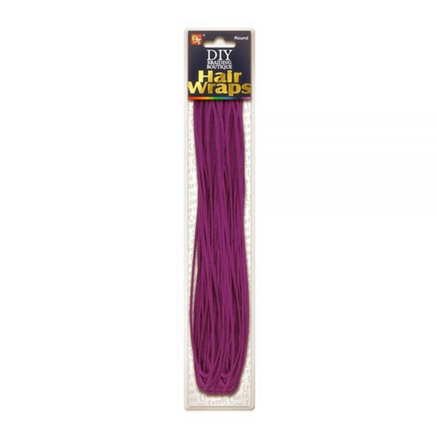 BT - DIY BRAIDING HAIR WRAPS – 2MM ROUND (14 COLORS) - Walmart.com