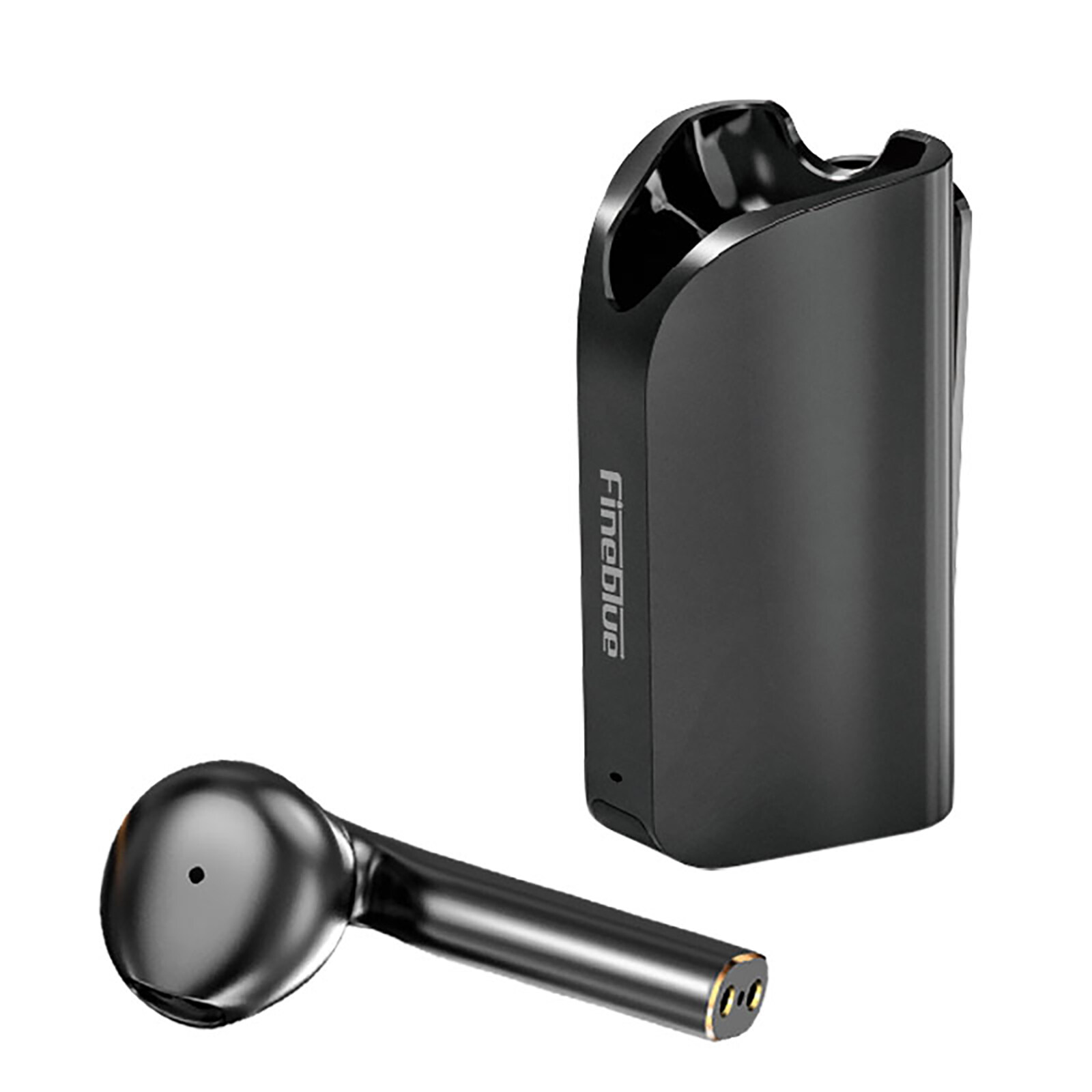 BT Headset In-Ear Noise Cancellation Mini HD Sound Mic Call Low Latency ...