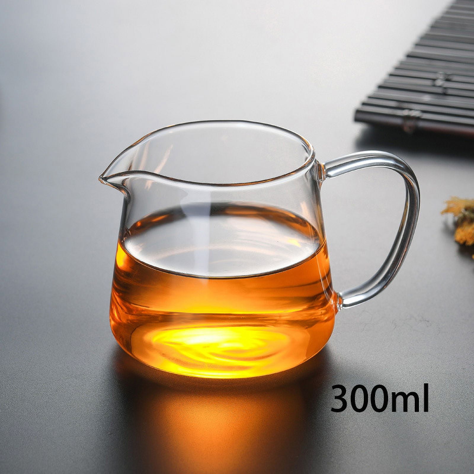 BT Heat-resisting clear glass tea pot fair cup cha hai,handmade kung fu tea cups teaset gongdao ...