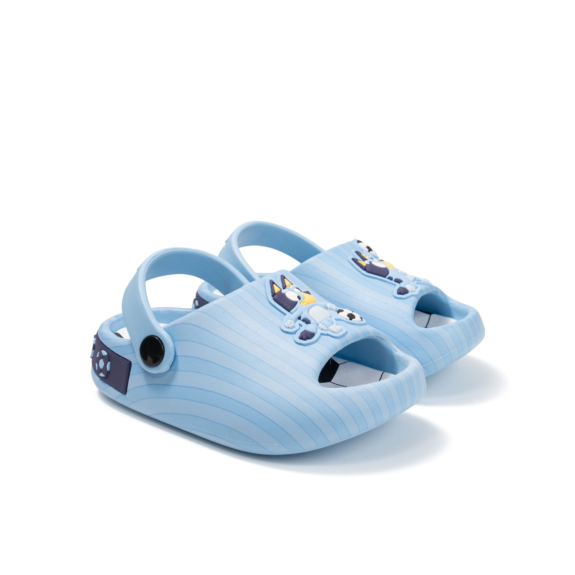 Bluey Toddler Boys Soccer Print Slip On Sandal Clog - Walmart.com