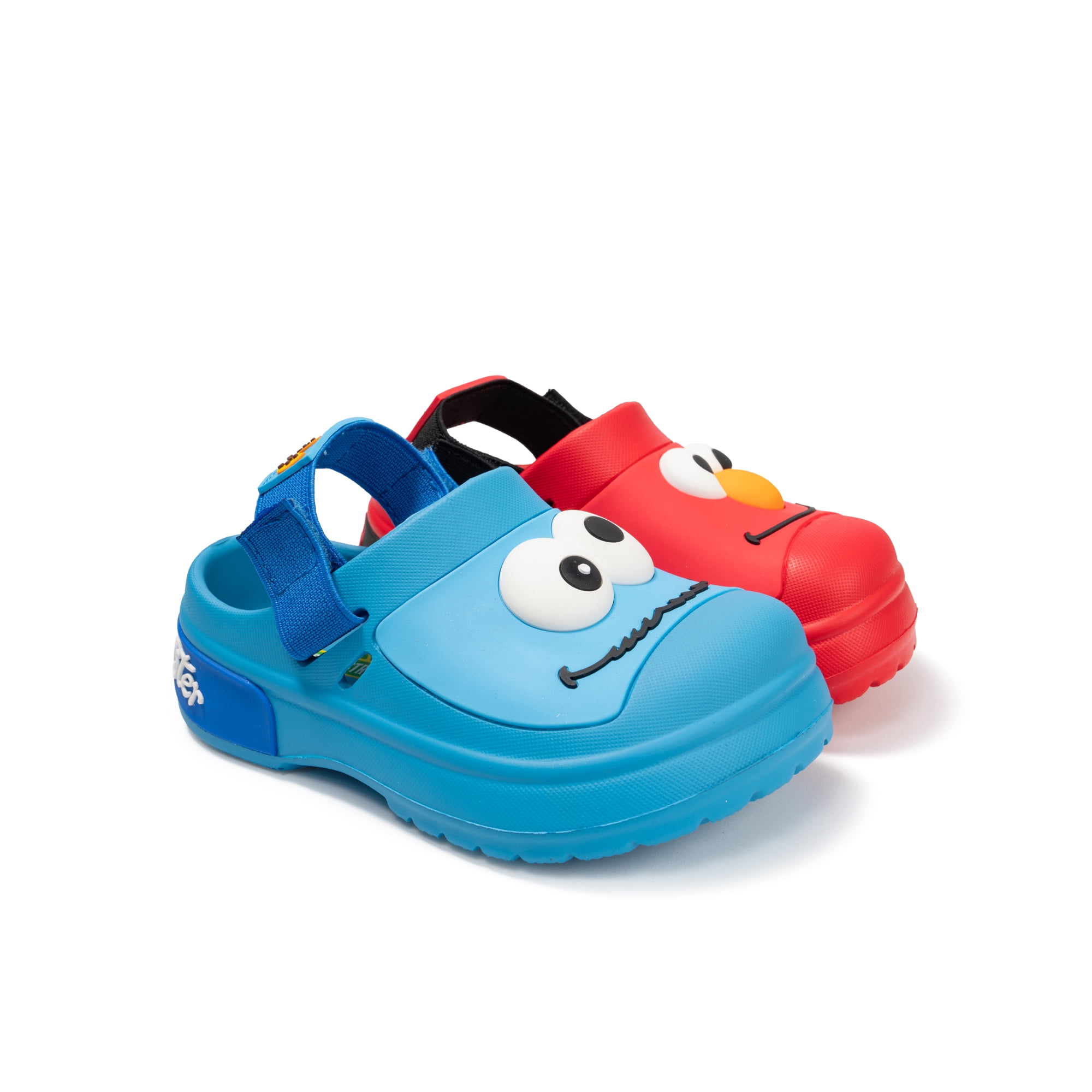 Sesame Street Toddler Boys Strap Up Clog - Walmart.com