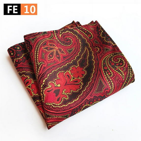 BT Mens Hanky Pocket Squared Handkerchief Hankerchief Flower Paisley ...