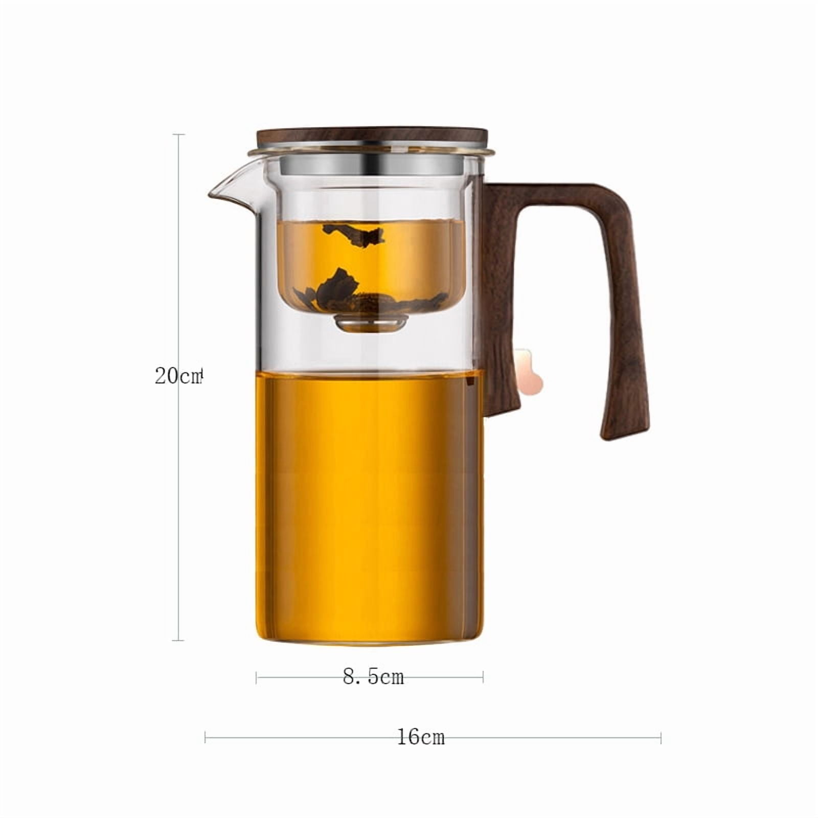 BT New Water Separation Inner Container Teapot One Click Magnetic ...