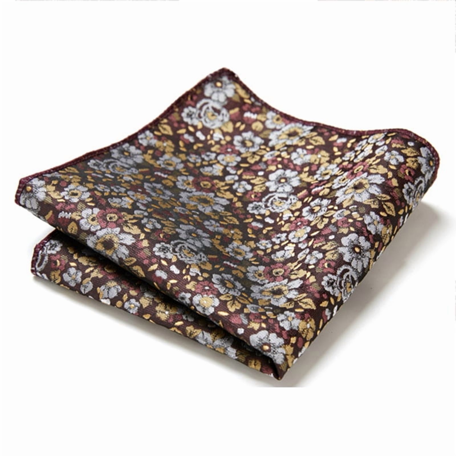 BT Paisley Hanky Floral Pocket Square Fit Men Suits Wedding Party ...