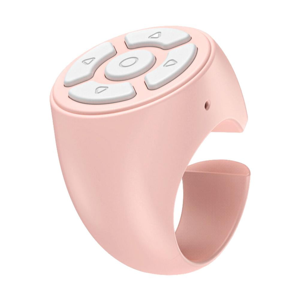 BT Remote Control Scrolling Rings Finger Remote For Flat Phone Mobile ...