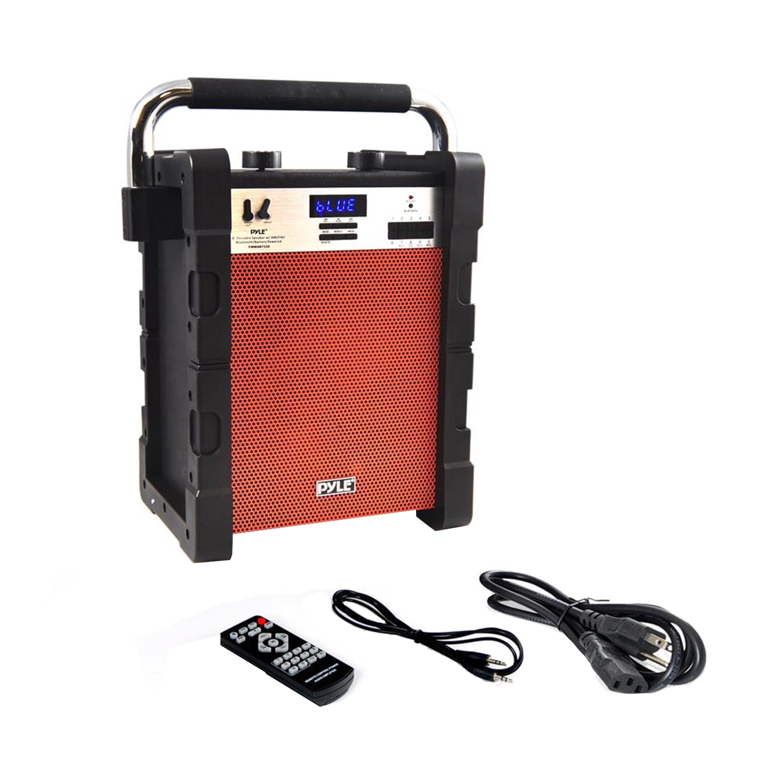 BT Rugged & Portable Speaker System, Work / Job Site Stereo, Built-in ...