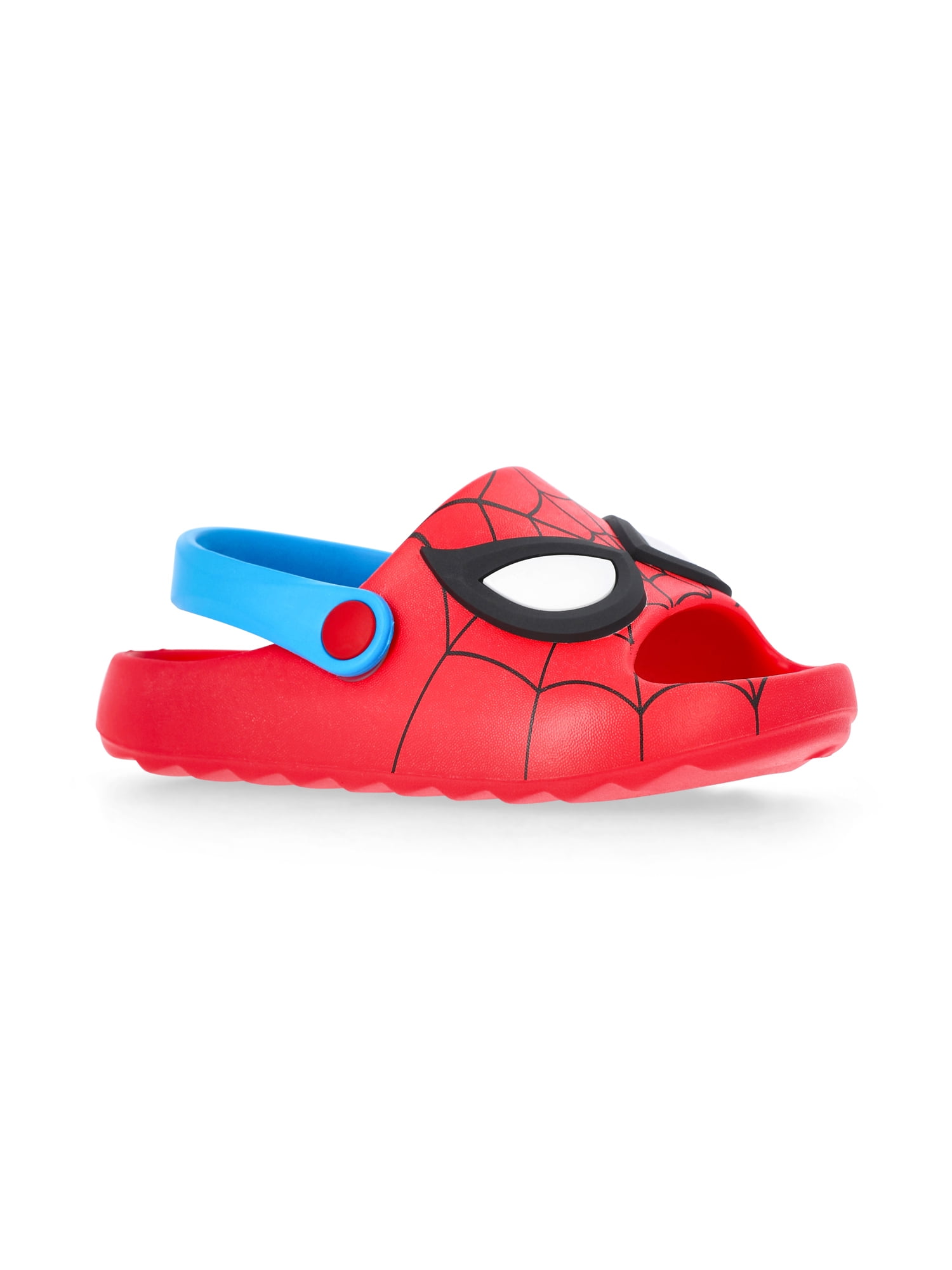 Spider Man Toddler Boys Slide Sandals with Back Strap - Walmart.com