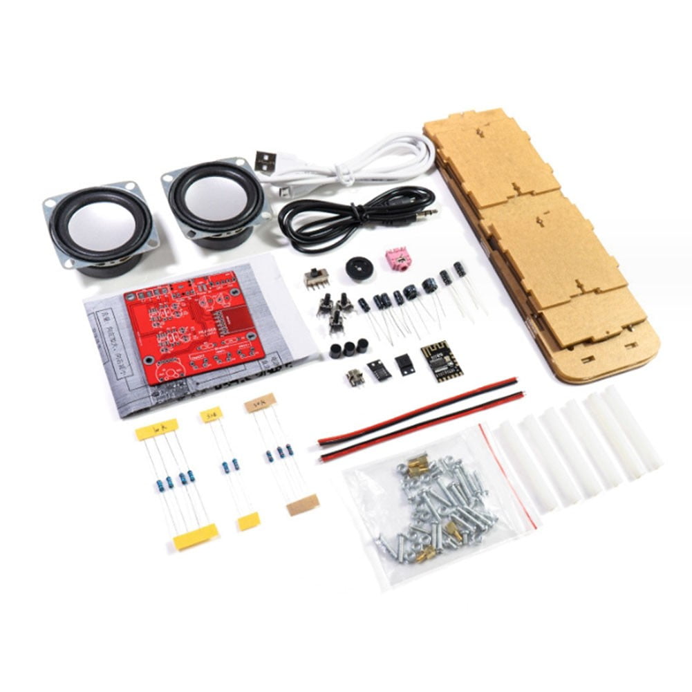 BT Speaker DIY Kit Audio Speaker Circuit Board Electronic Welding ...