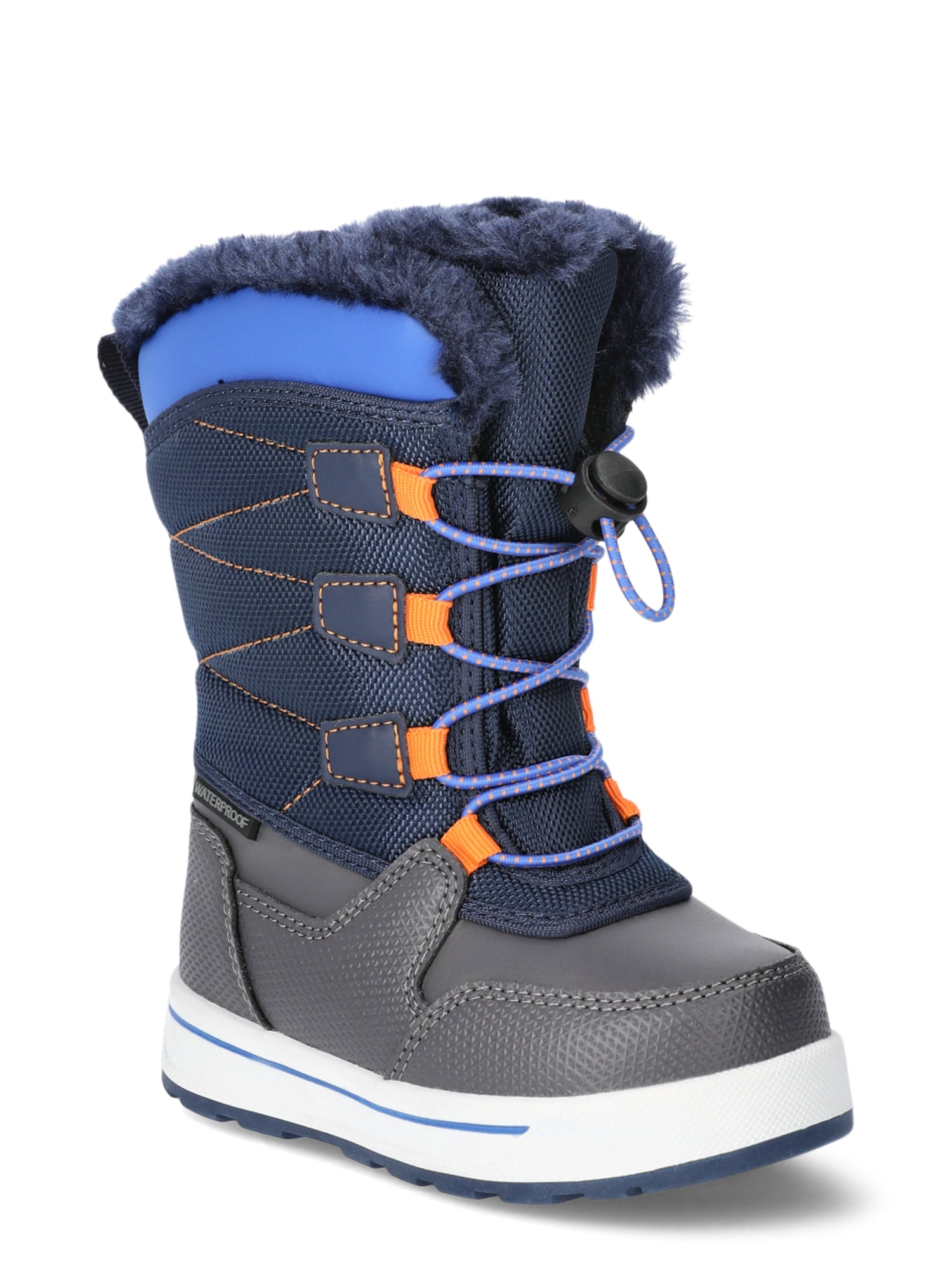 Ozark Trail Toddler Boys Tall Bungee Winter Boot - Walmart.com