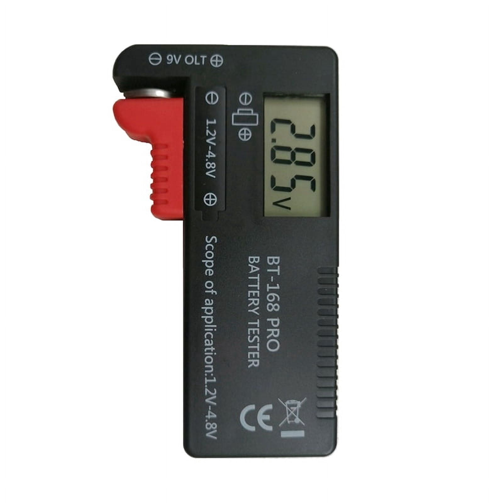 BT168 Pro Digital Battery Tester Volt Checker for AA AAA 9V Button ...