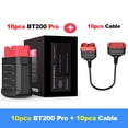 BT200/BT200 Pro OBD2 Scanner Diagnostic Tool Bluetooth, Full System ...