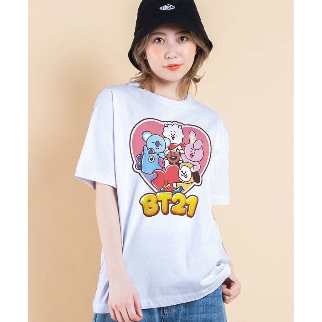 BT21 All Characters shirt, Cute BT21 BTS shirt, Kpop BTS Shirt, Bts Merch, Army Gifts, BT21 Tata ...