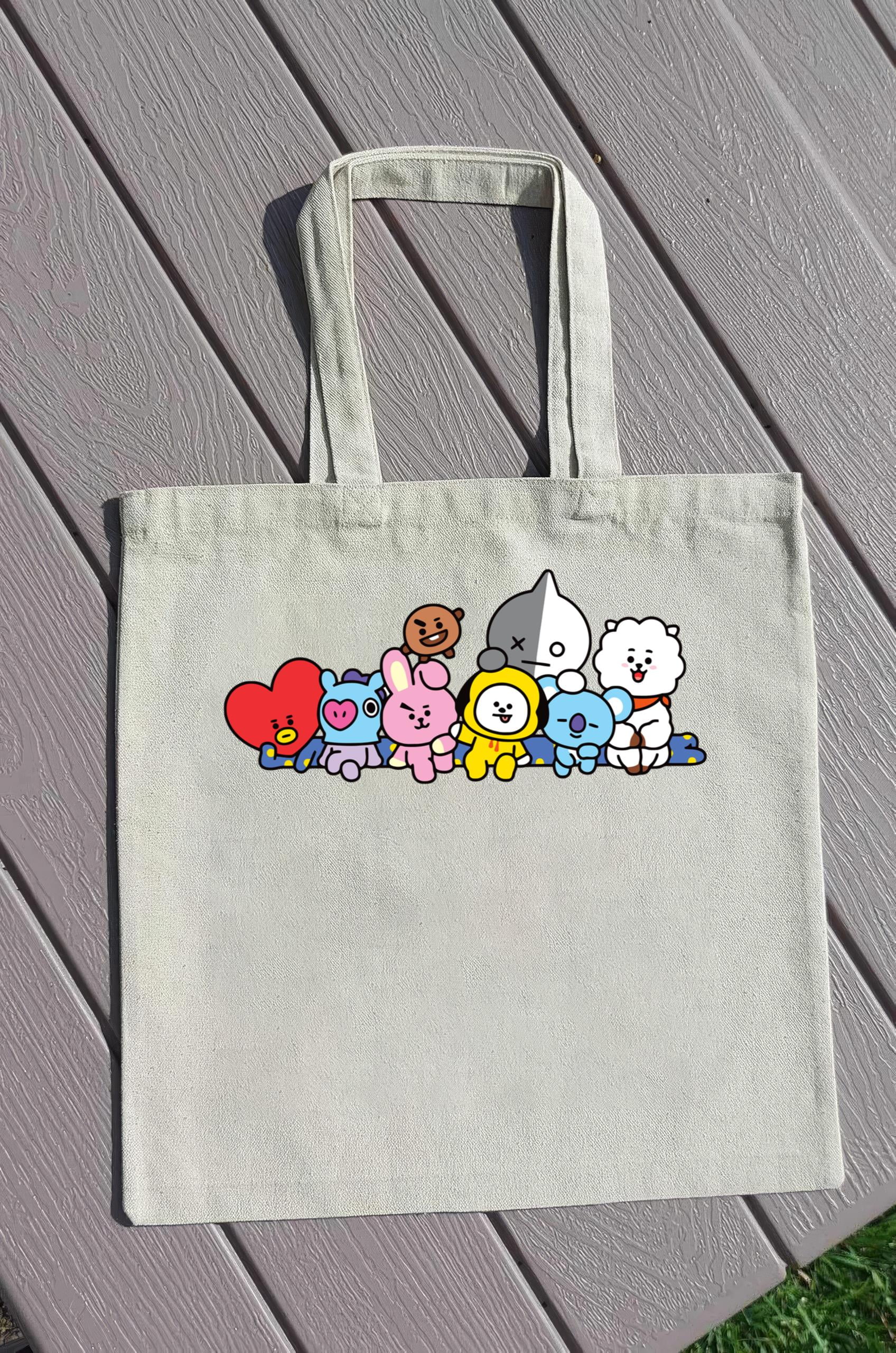 BT21 Characters Bags,Korean-Pop Bags,BTS Symbol, Kpop Bag, Bts Army Bag ...