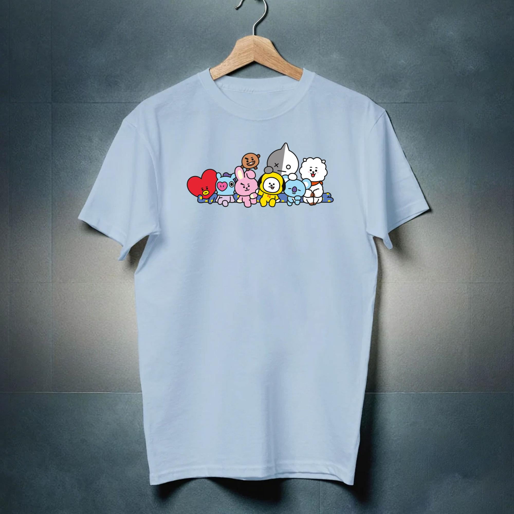BT21 Characters Shirts,Korean-Pop Shirts,BTS Symbol, Kpop Shirt, Bts ...
