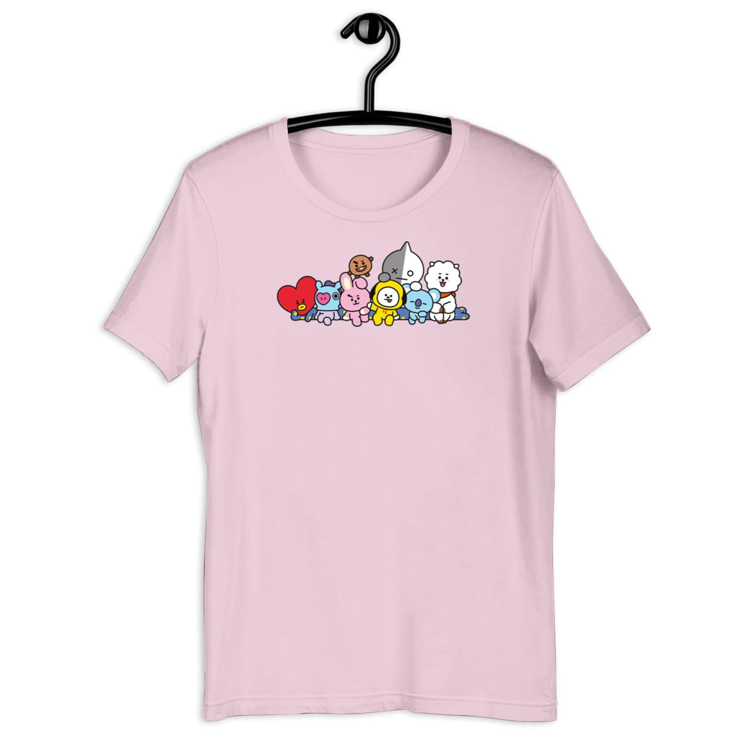BT21 Characters Shirts,Korean-Pop Shirts,BTS Symbol, Kpop Shirt, Bts ...
