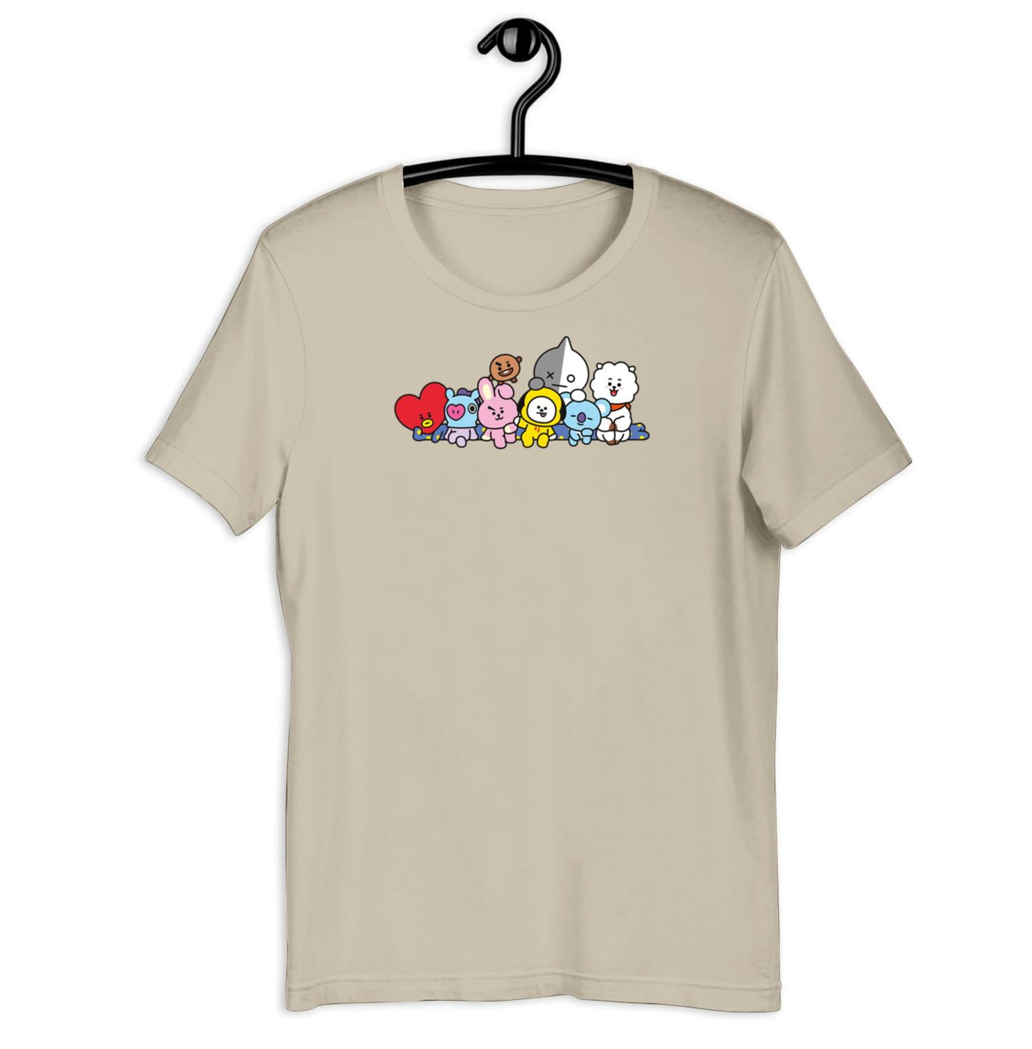 BT21 Characters Shirts,Korean-Pop Shirts,BTS Symbol, Kpop Shirt, Bts ...