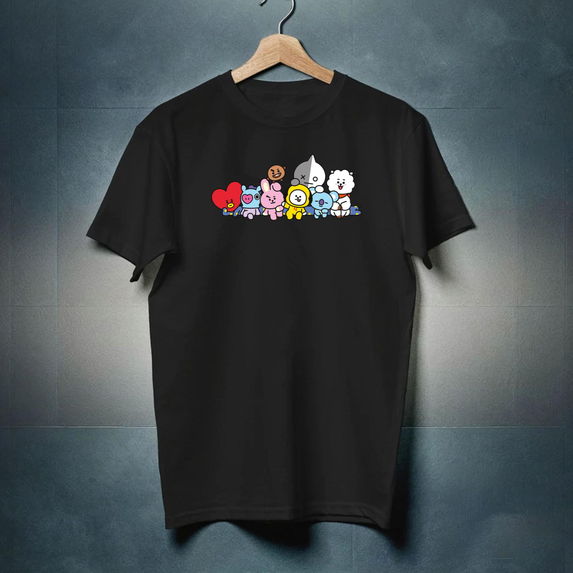 BT21 Characters Shirts,Korean-Pop Shirts,BTS Symbol, Kpop Shirt, Bts ...