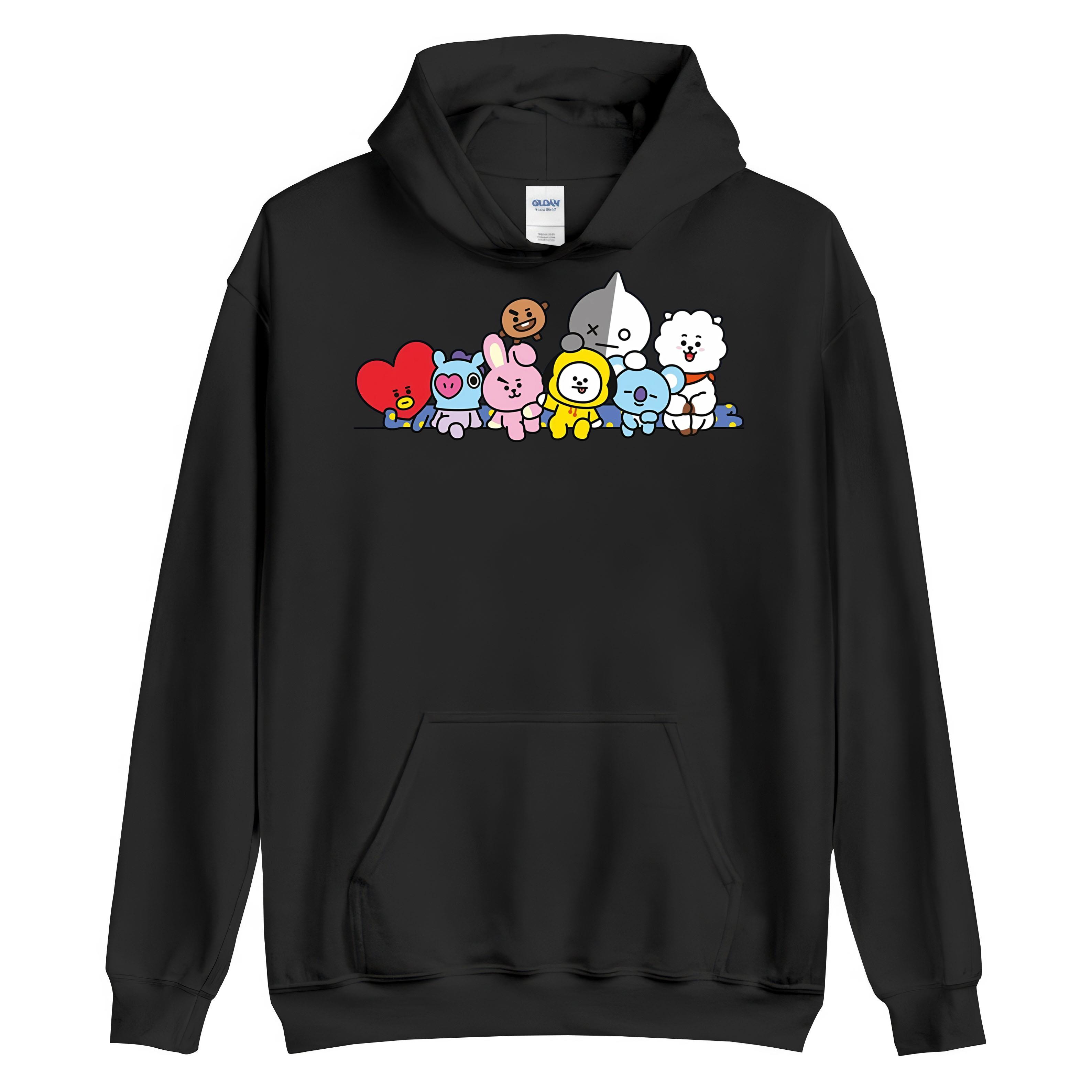 BT21 Characters Shirts,Korean-Pop Shirts,BTS Symbol, Kpop Shirt, Bts ...