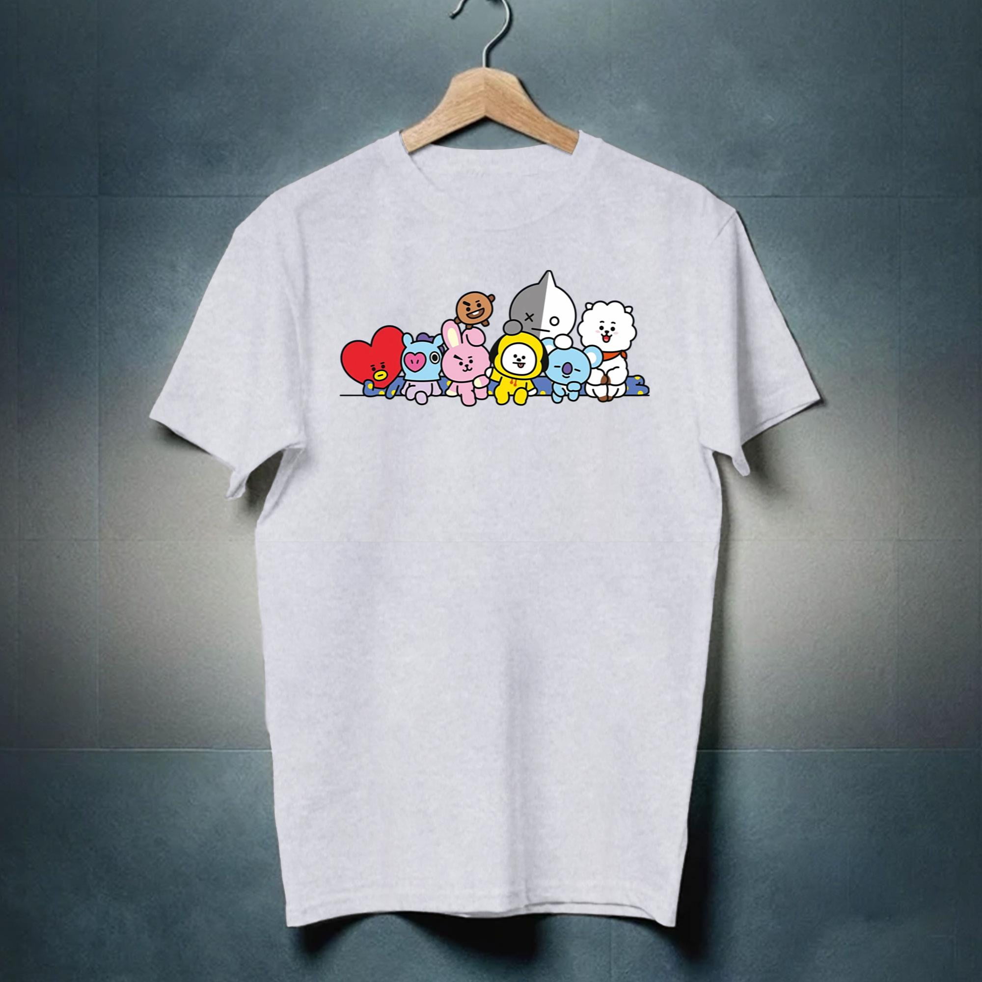 BT21 Characters Shirts,Korean-Pop Shirts,BTS Symbol, Kpop Shirt, Bts ...
