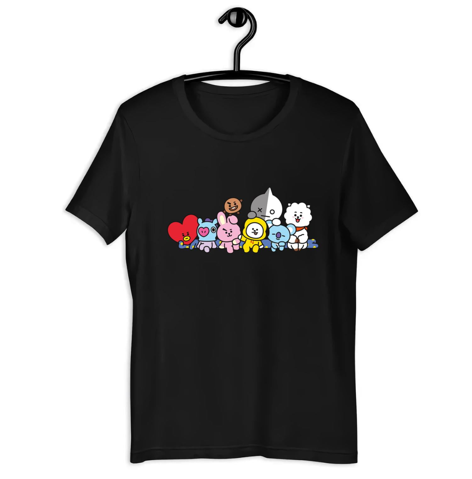 BT21 Characters Shirts,Korean-Pop Shirts,BTS Symbol, Kpop Shirt, Bts ...