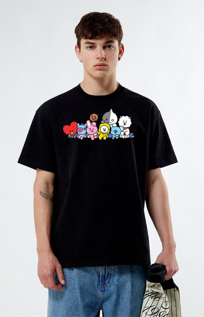 BT21 Characters T-Shirts,Korean-Pop T-Shirts,BTS Sy, for men & women, up to size 5XL. - Walmart.com