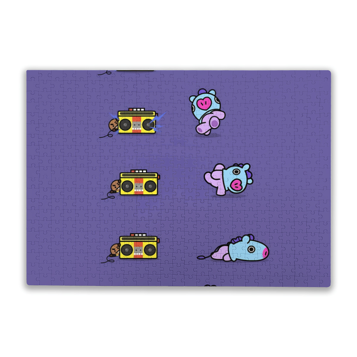 BT21 Jigsaw Puzzle 500 Pieces, Cartoon Perfect Interlocking Dust-Free ...