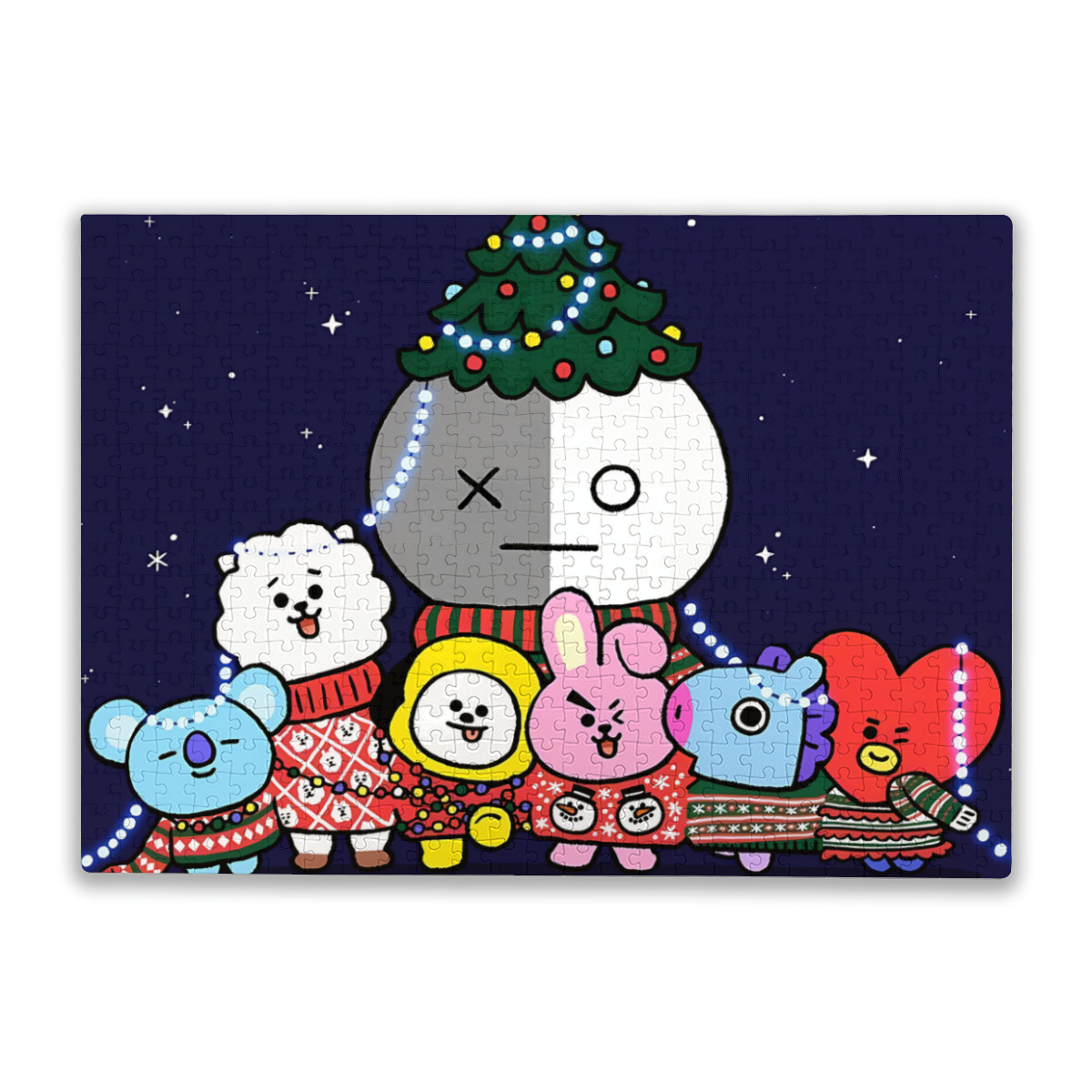 BT21 Jigsaw Puzzle 500 Pieces, Cartoon Perfect Interlocking Dust-Free ...