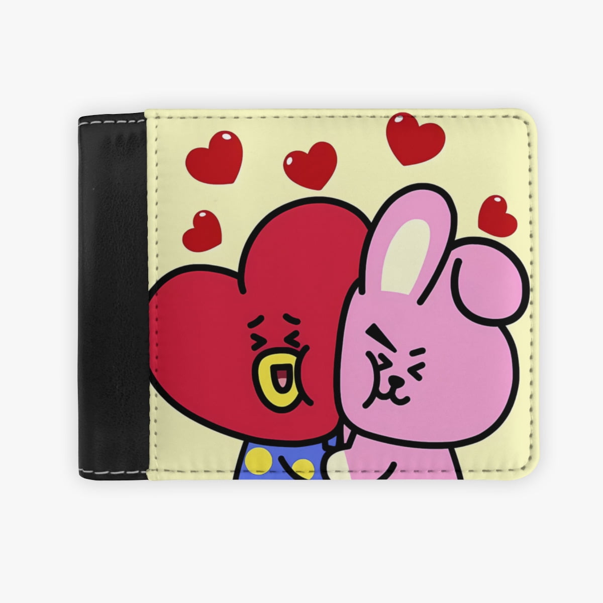 BT21 Men's Bifold Wallet Shielded Thin and Fashionable Holiday Gift ...
