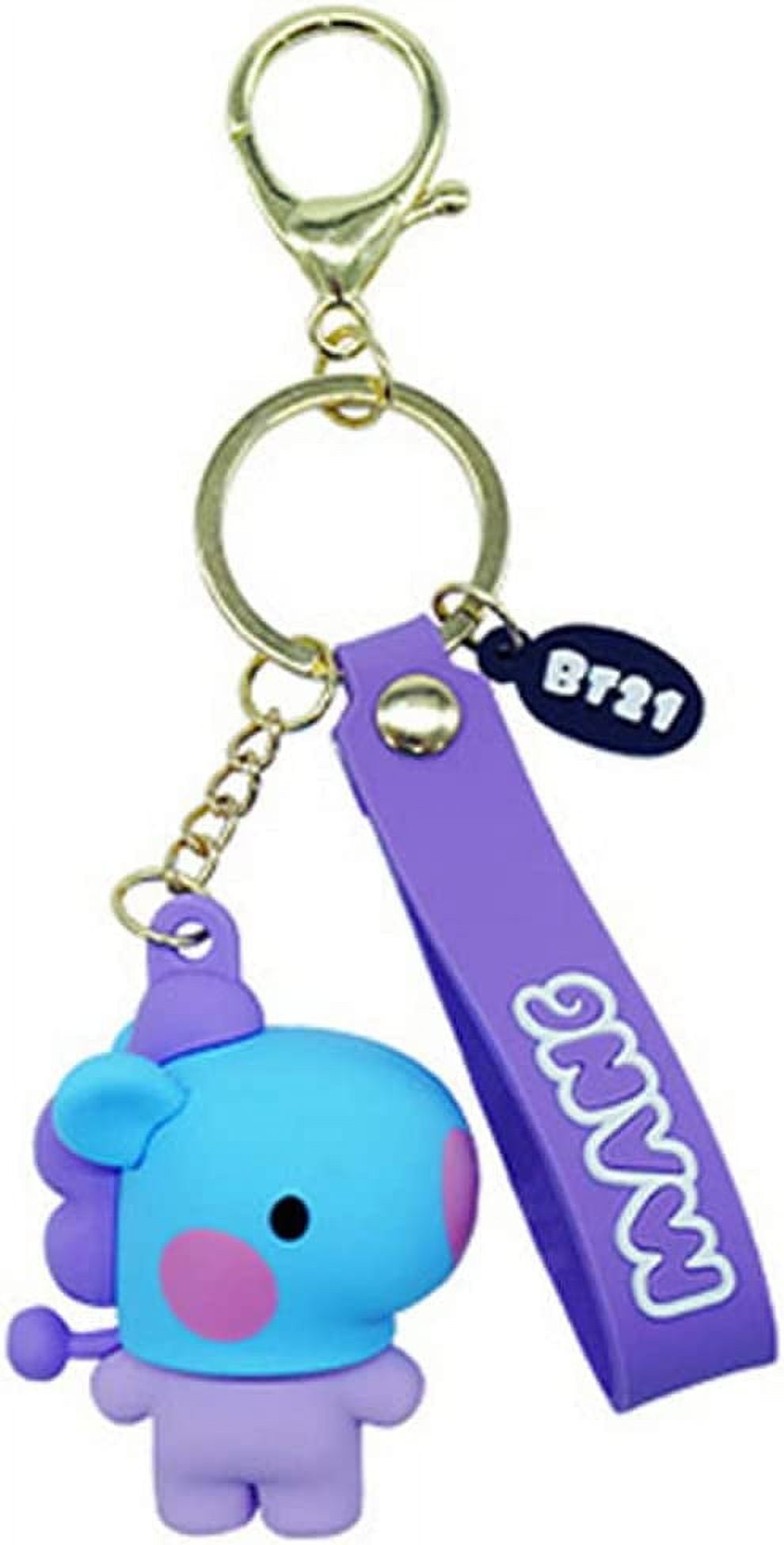 BT21 Minini Figure Keyring Keychain with Name Strap by BTS - MANG - Walmart.com