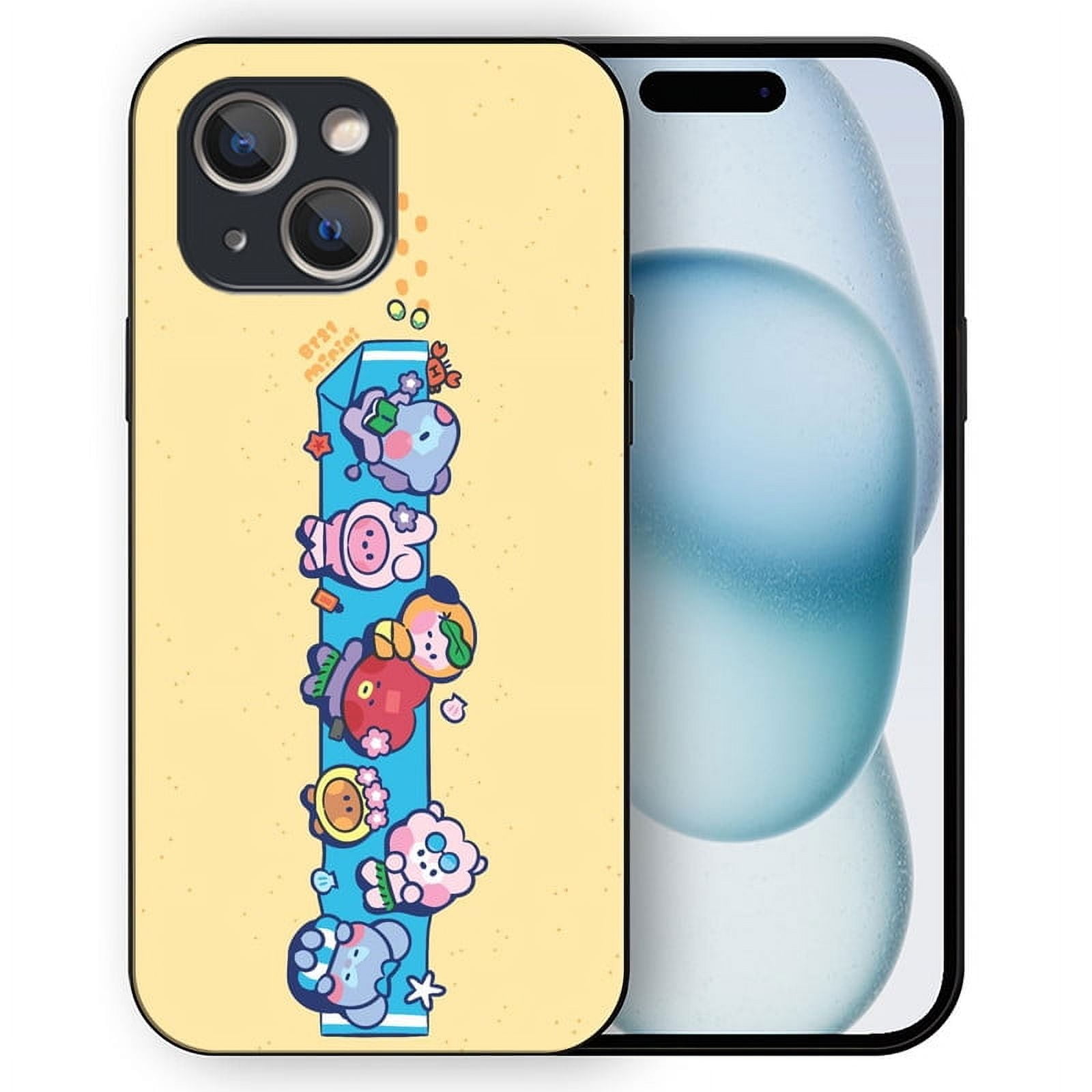 BT21 Phone Case,for iPhone 15 Plus Phone case,featuring a BT21 print ...