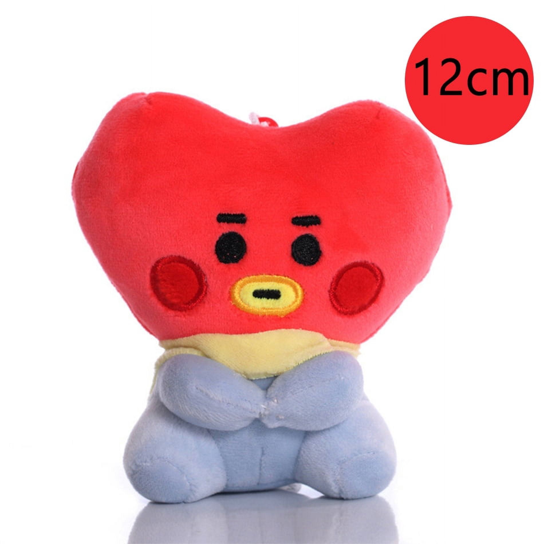 BT21 Plush Toys Kawaii Mini Keychain Anime Bag Pendant Ornament for ...