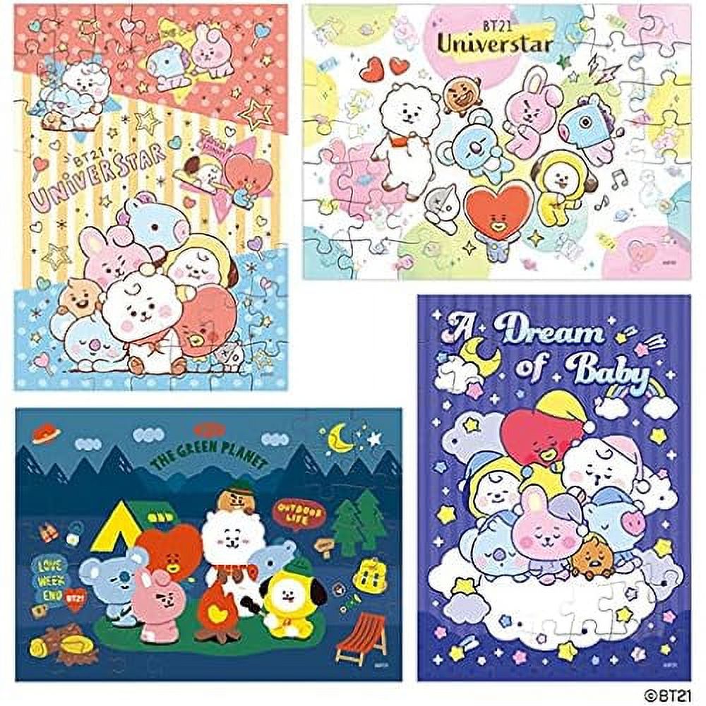 BT21 Puzzle + Gum (1 Puzzle) - Walmart.com