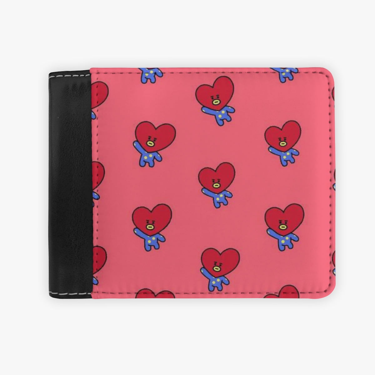BT21 Slim Wallet for Men ID Window with RFID Blocking Front Pocket ...