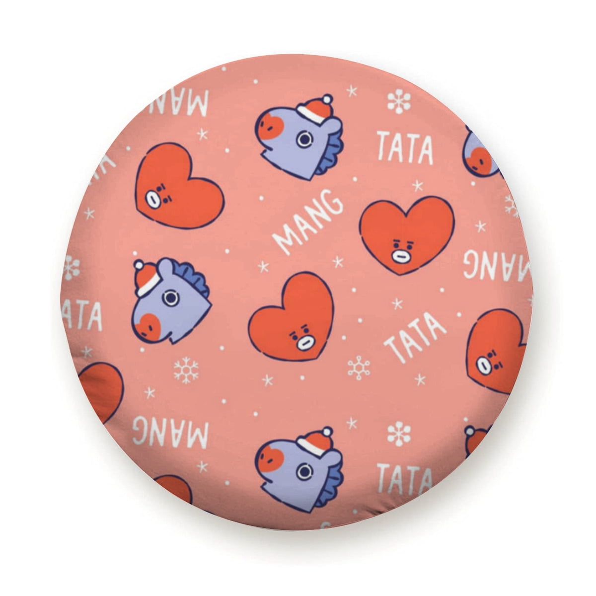 BT21 Spare Tire Cover Universal Tire Cover Dustproof Tire Protector ...