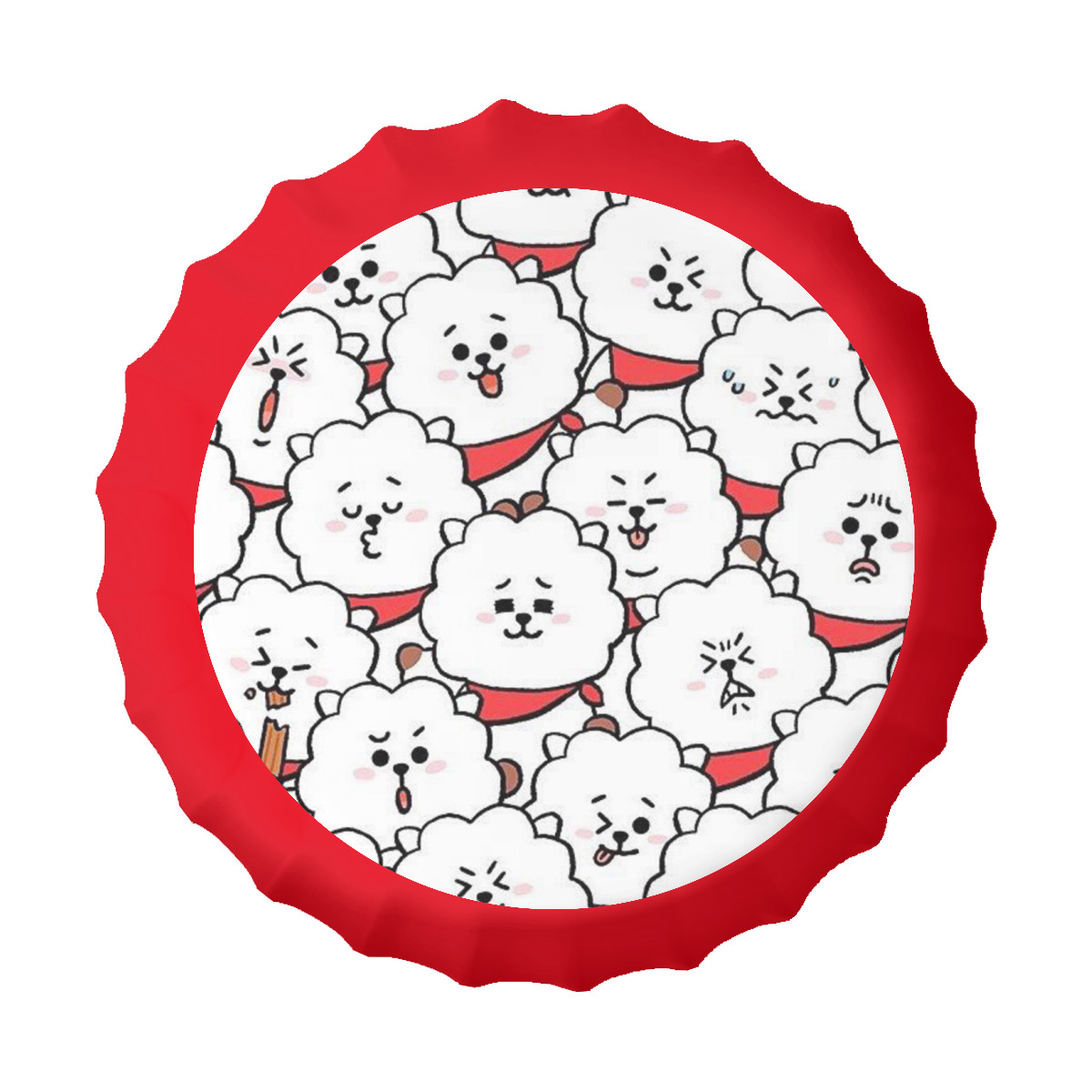 BT21 Wall Decorative Retro Beer Bottle Cap Creative Metal Iron Signs ...